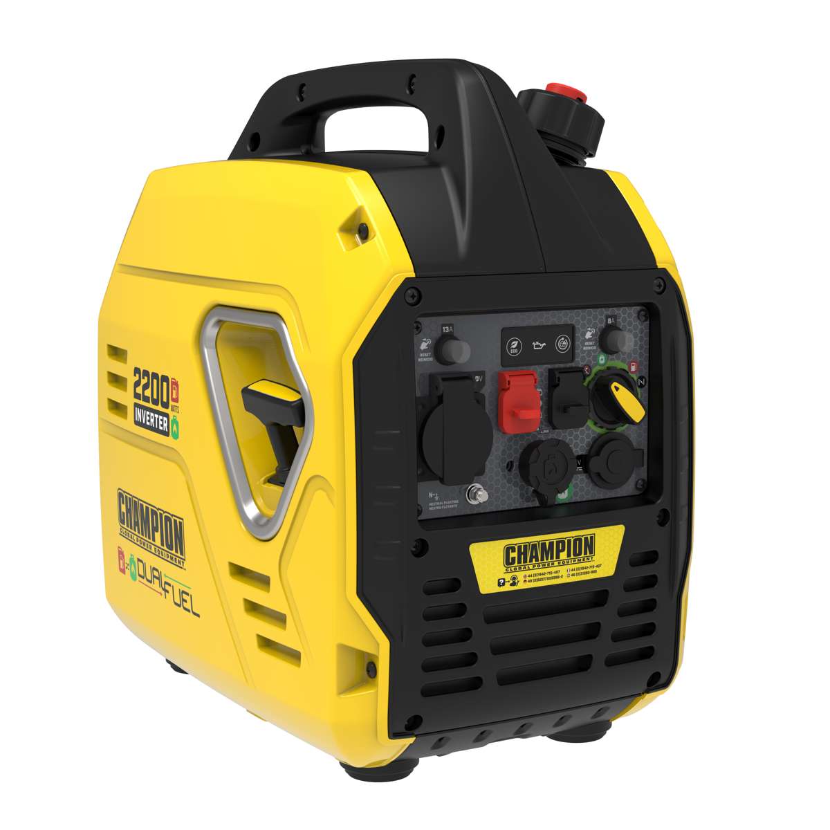 Champion 2200 Watt LPG Mighty Atom Dual Fuel Generator | Champion Power ...